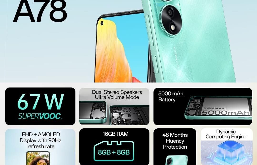 Why You Should Get the All New OPPO A78 Device - Time Nigeria Magazine