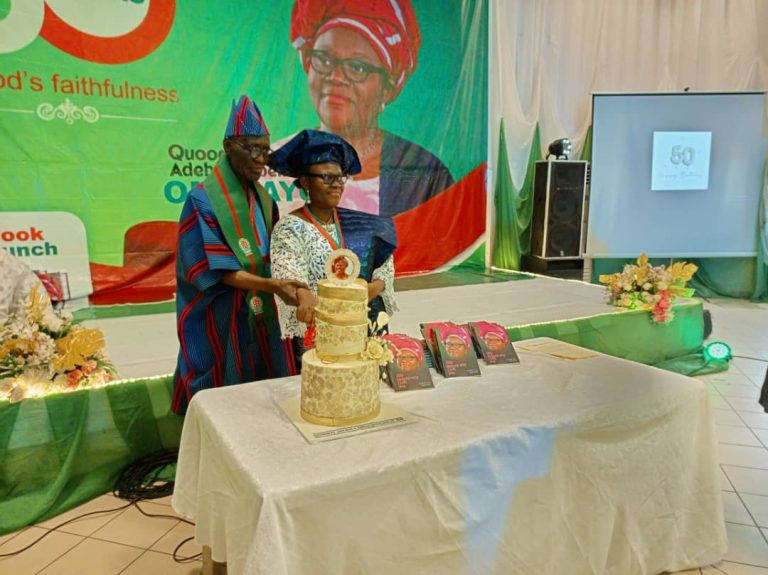 Celebration of an Enduring Love: Amb. Omotayo Celebrates Wife, Adebola ...