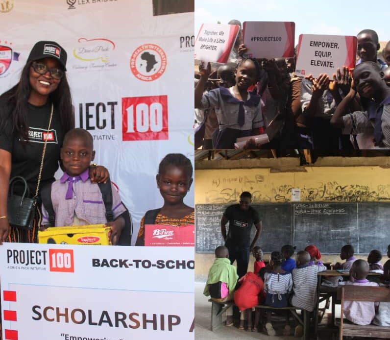 Project 100 Brings Hope To zhidu: 30 Children Get Scholarships, Dozens ...